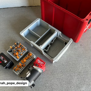 Milwaukee Packout Compact Tool Box M18 Router Insert Part 1/2 - Etsy