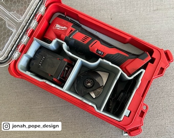 Milwaukee Packout Compact Tool Box M18 Router Insert Part 1/2 - Etsy