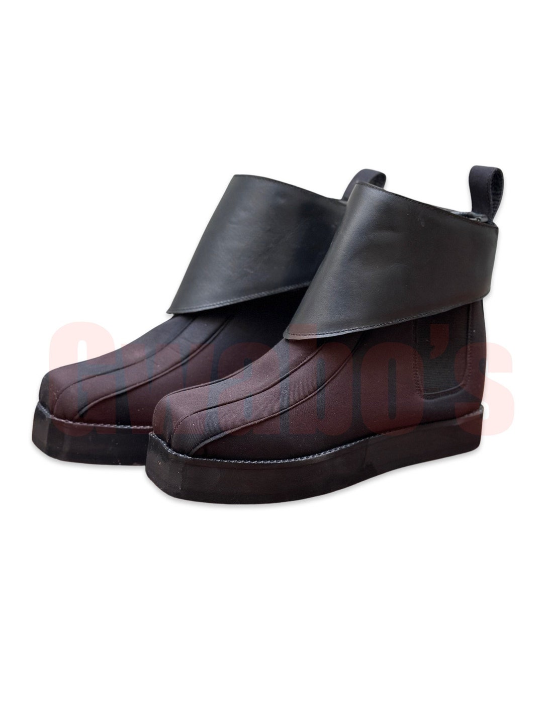 Boba Fet Inspired by Custom Black Canvas Shoes Boba Fett ESB/ROTJ ...