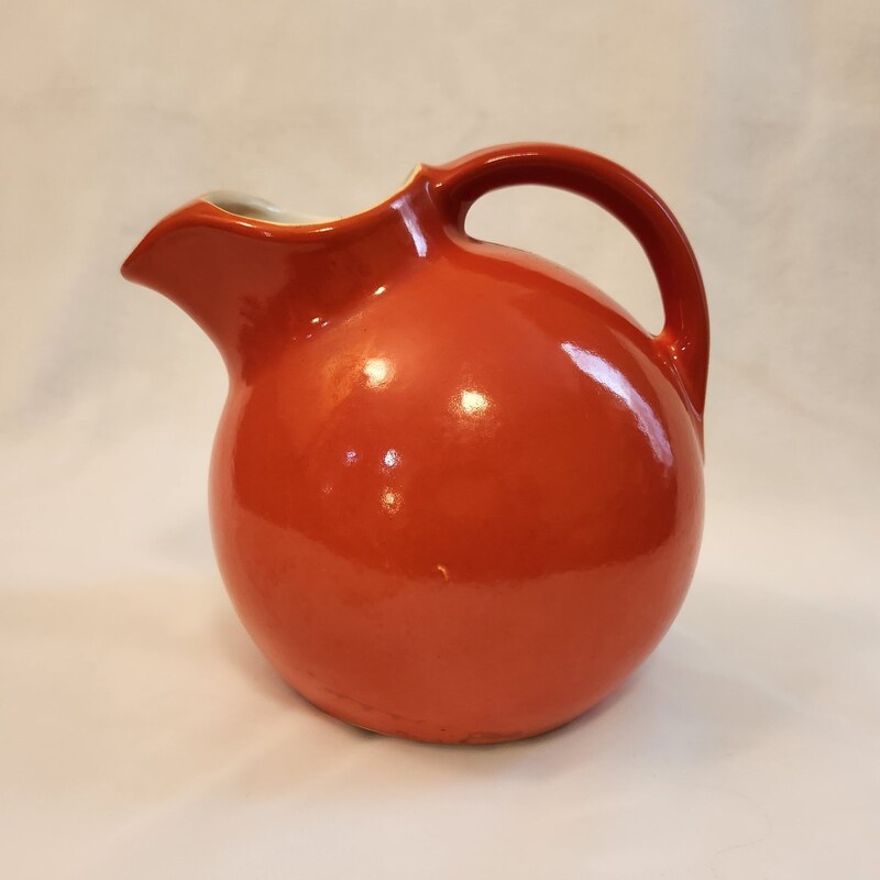 Red Ceramic Pitcher - Etsy