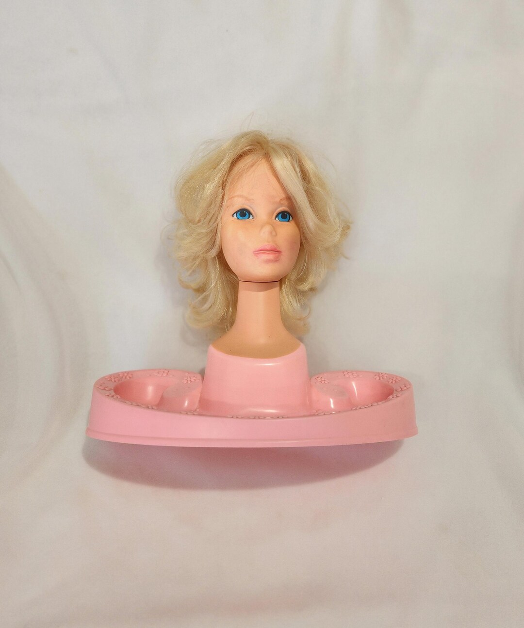 1971 Mattel Barbie Beauty Center Styling Head Only Vintage Pretend Play ...