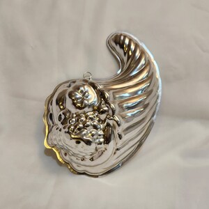 1963 Copper Anodized Aluminum Cornucopia Gelatin Mold AHC St Louis-hong ...