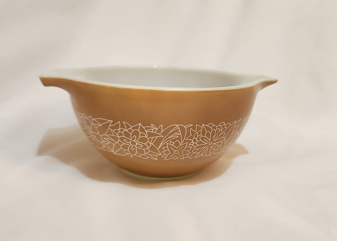 Pyrex Woodland 441 Cinderella Bowl Sandalwood 750 Ml Vintage Cooking ...