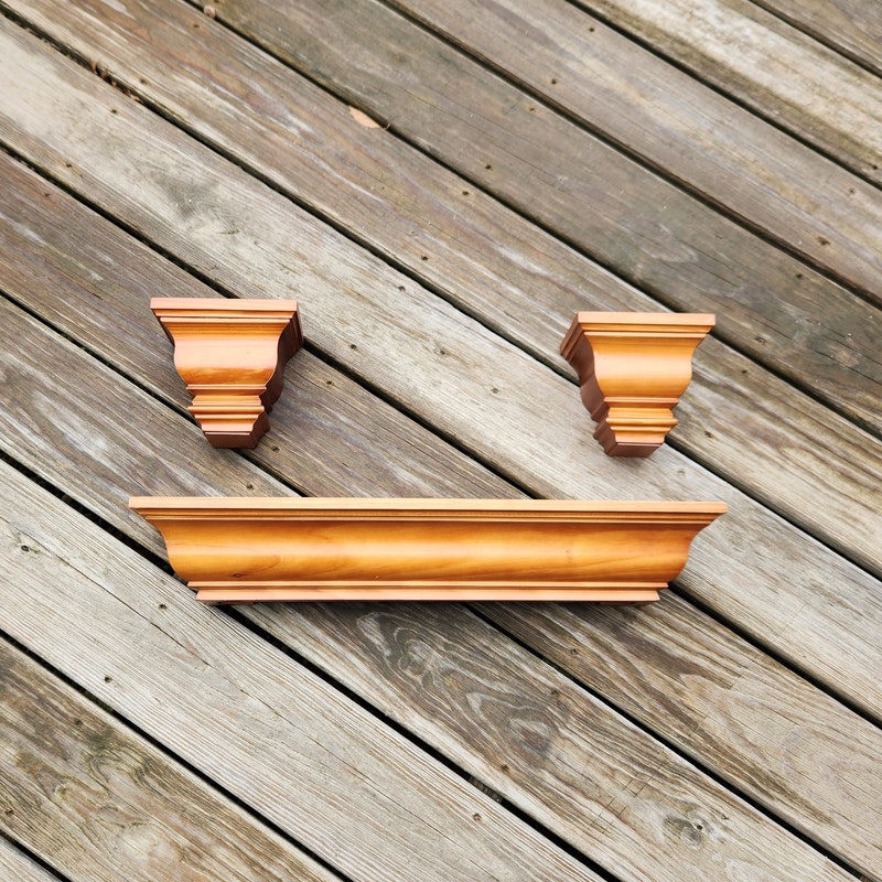 Shelf With Plate Groove - Etsy