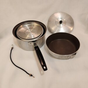 Thermos Bottle and Camping British Mess Kit Made in England Aluminum ...