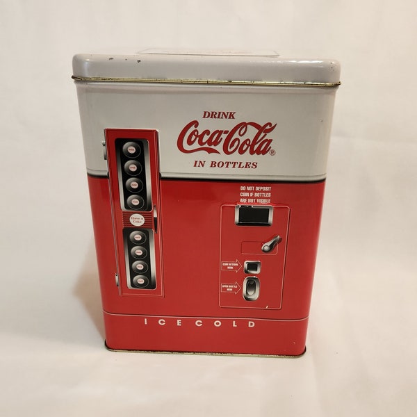 Vintage Coke Machine - Etsy