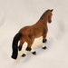 2004 Schleich Hanoverian Mare Dark Bay Dressage Horse Vintage Toys ...