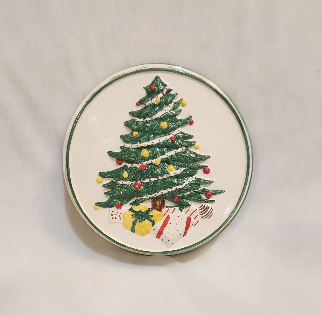 1982 Sigma Tastesetter Christmas Tree Ceramic Mold Wall Decor Vintage ...