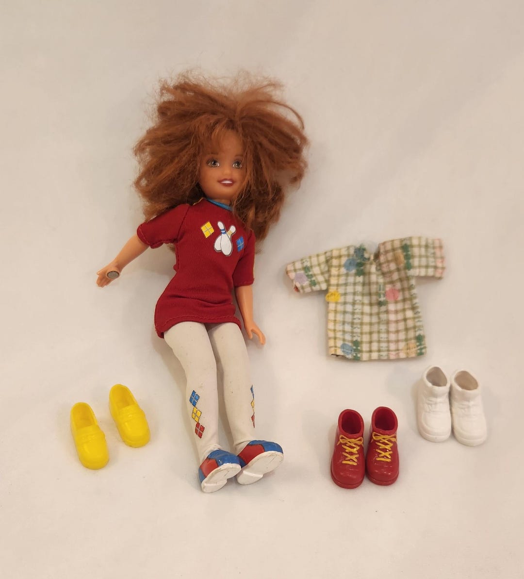 1998 Barbie Whitney Doll: Bowling Party Friend of Stacie, Mechanical ...