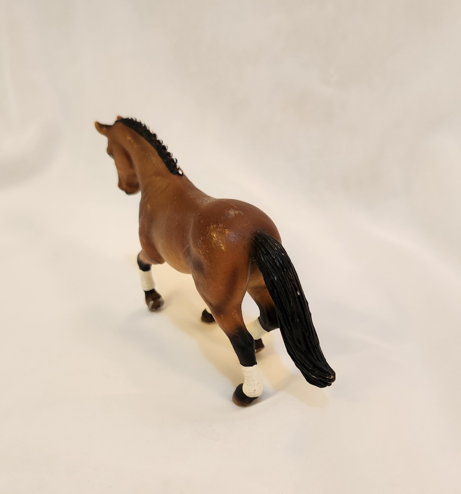 2004 Schleich Hanoverian Mare Dark Bay Dressage Horse Vintage Toys ...