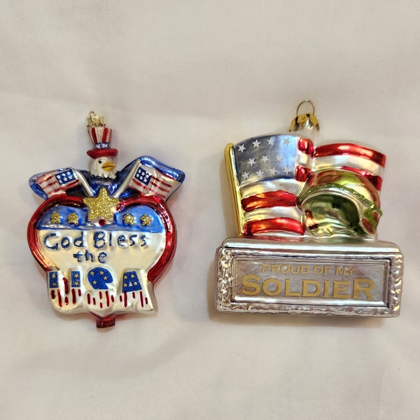 Patriotic Ornaments - Etsy