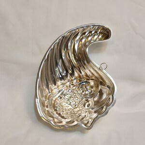 1963 Copper Anodized Aluminum Cornucopia Gelatin Mold AHC St Louis-hong ...