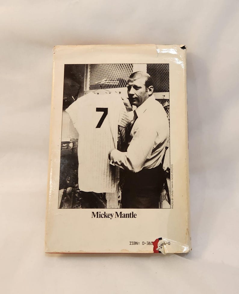 1985 the Mick Hard Cover Book by Mickey Mantle With Herb Gluck Vintage ...