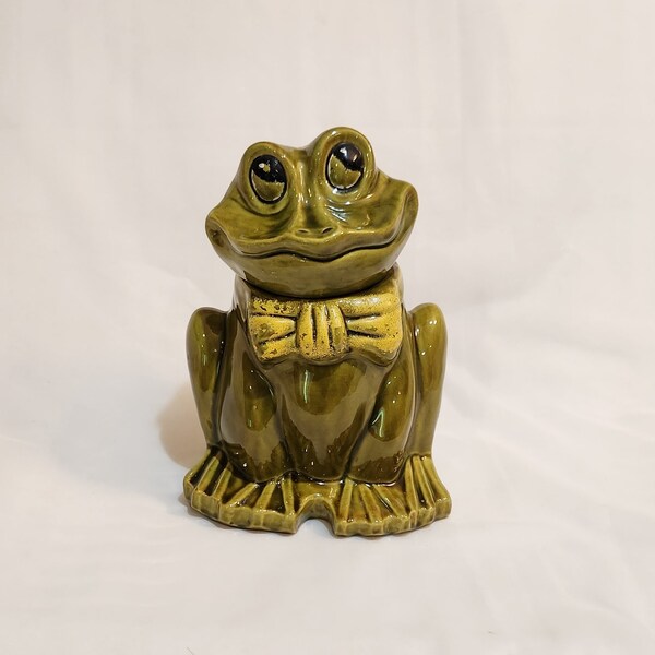Frog Cookie Jar - Etsy
