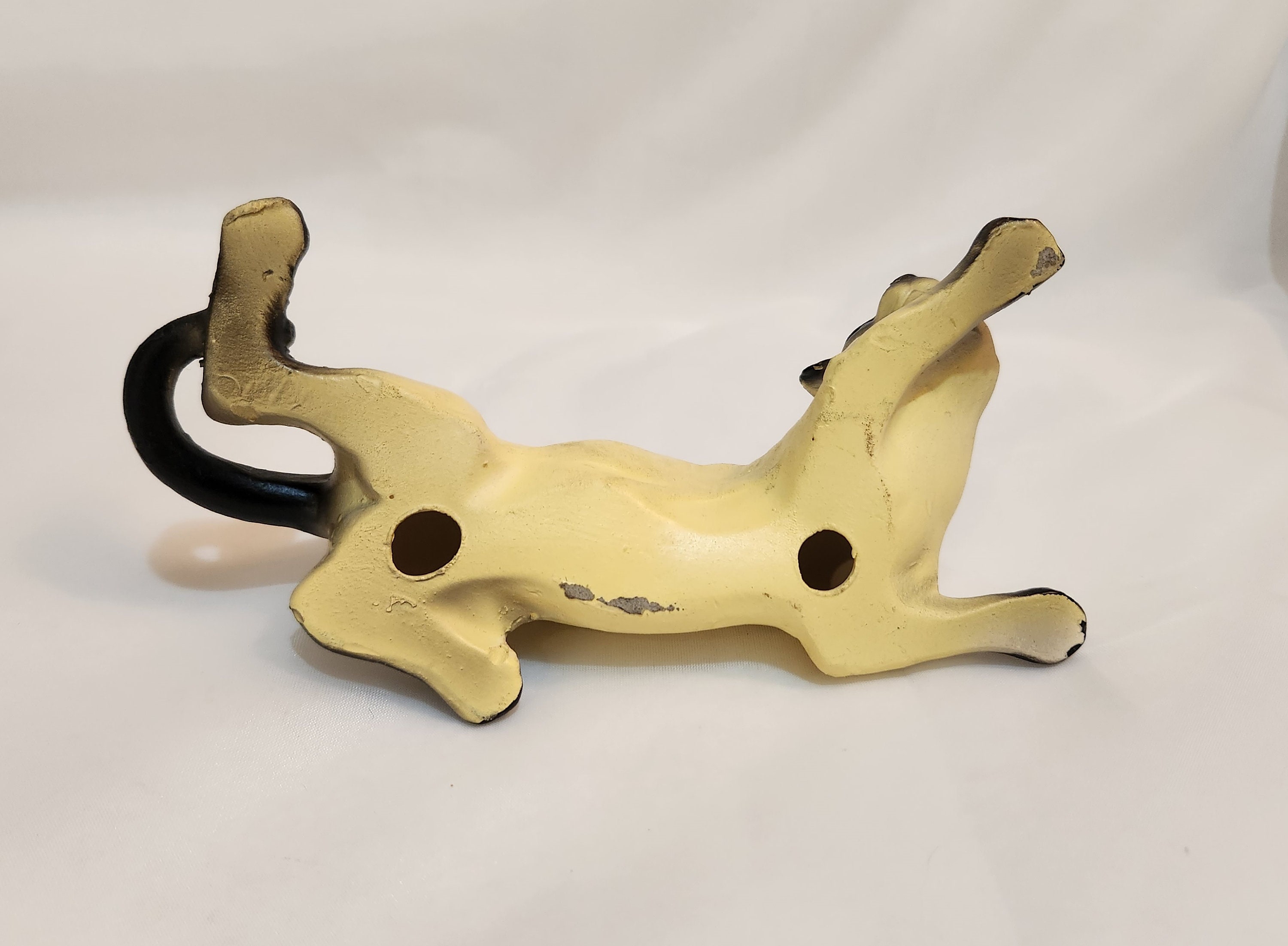 Vintage Lego Japan Siamese Cat Lounging Shelf Sitter Bisque Figurine ...