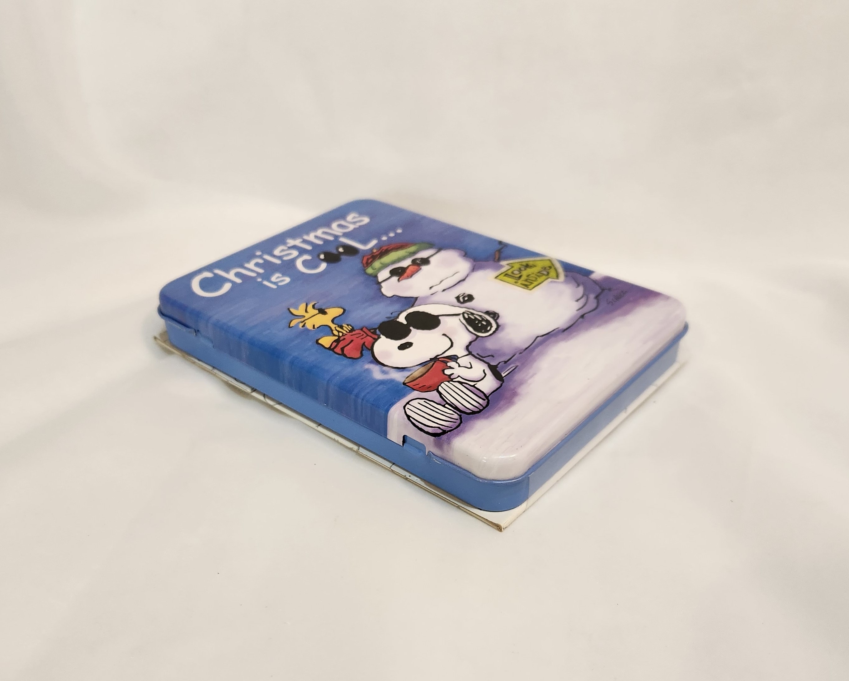 1996 Joe Cool Snoopy Christmas is Cool Tin Grins Hot Chocolate - Etsy