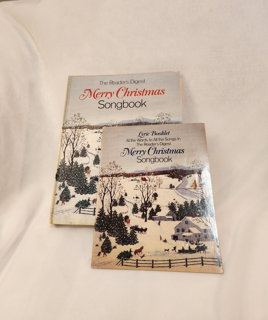 1981 Merry Christmas Songbook Readers Digest Spiral Bound and Lyric ...