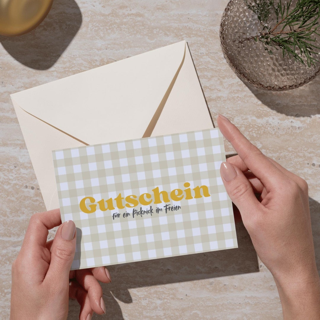 Gutschein Fur Ein Picknick