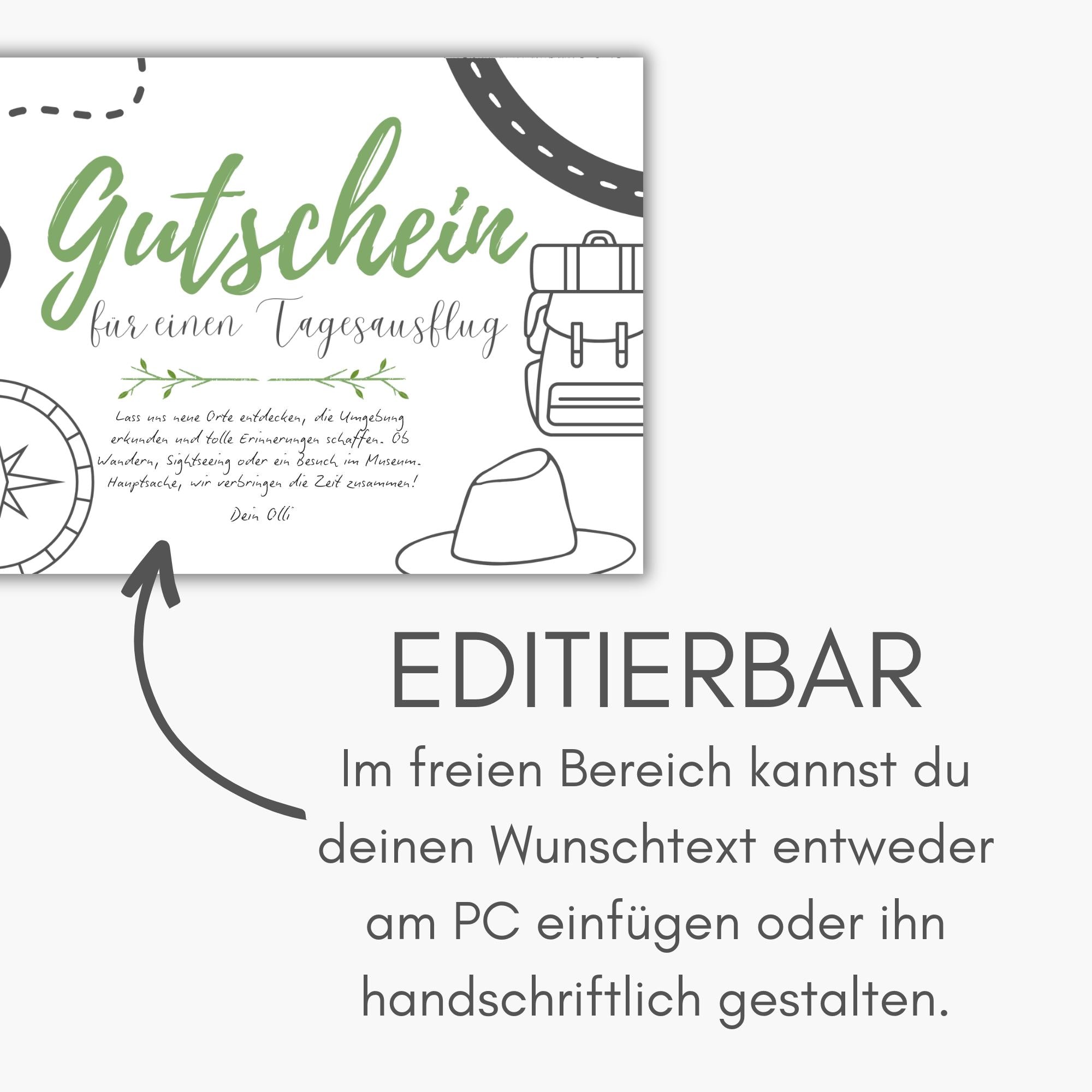 Stilvolle Tagesausflug Spruche Gutschein Ausflug Bild