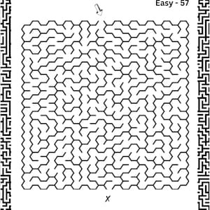 Endless Mazes 100 Maze Puzzle Printable Book Easy Maze Puzzles for Adults Maze Puzzles for ...