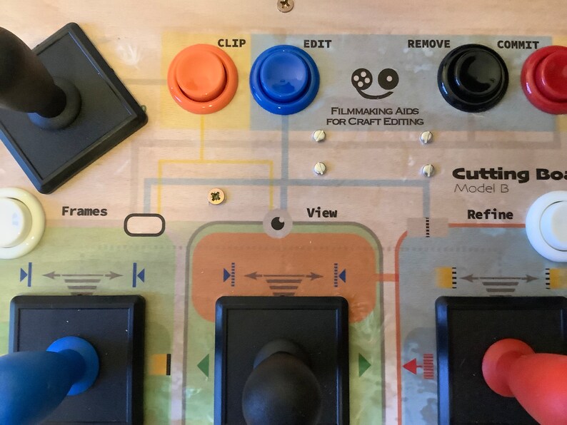 Arcade Joystick Control Surface for Video Editing (cutting Board Model ...