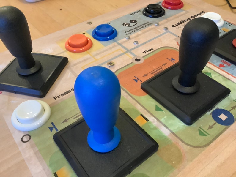 Arcade Joystick Control Surface for Video Editing (cutting Board Model ...