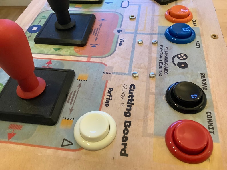 Arcade Joystick Control Surface for Video Editing (cutting Board Model ...