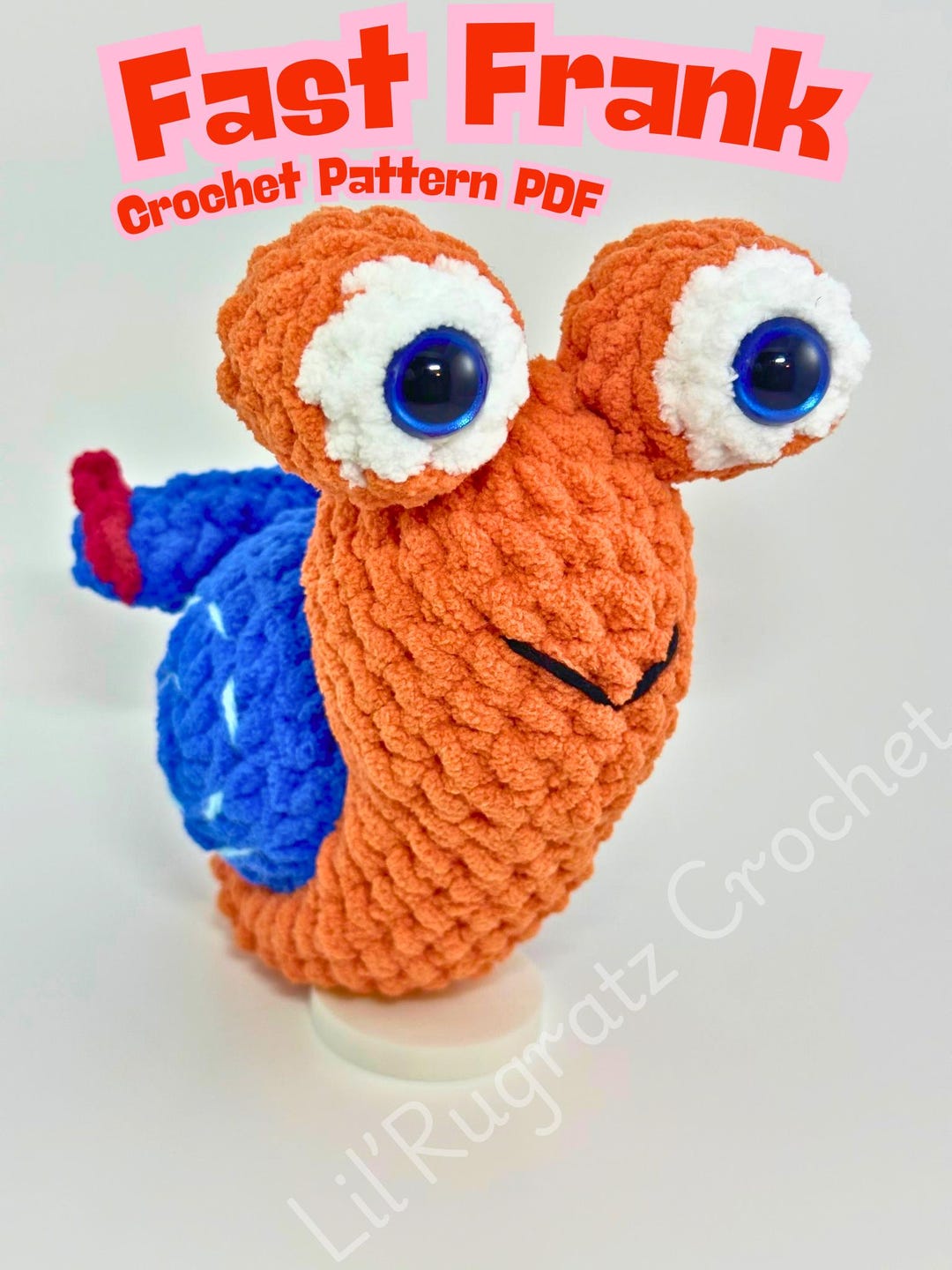 Fast Frank Crochet PDF Pattern | No-sew Amigurumi | Digital Download - Etsy