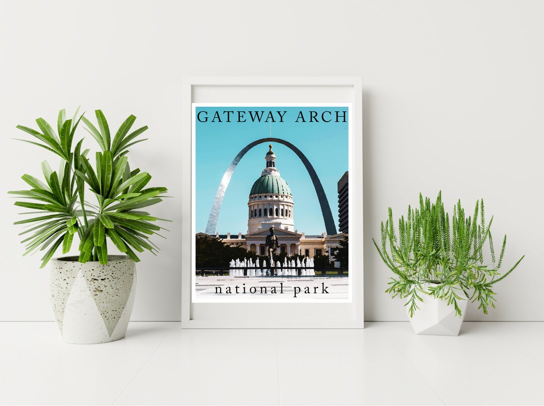Gateway Arch National Park Poster - Etsy