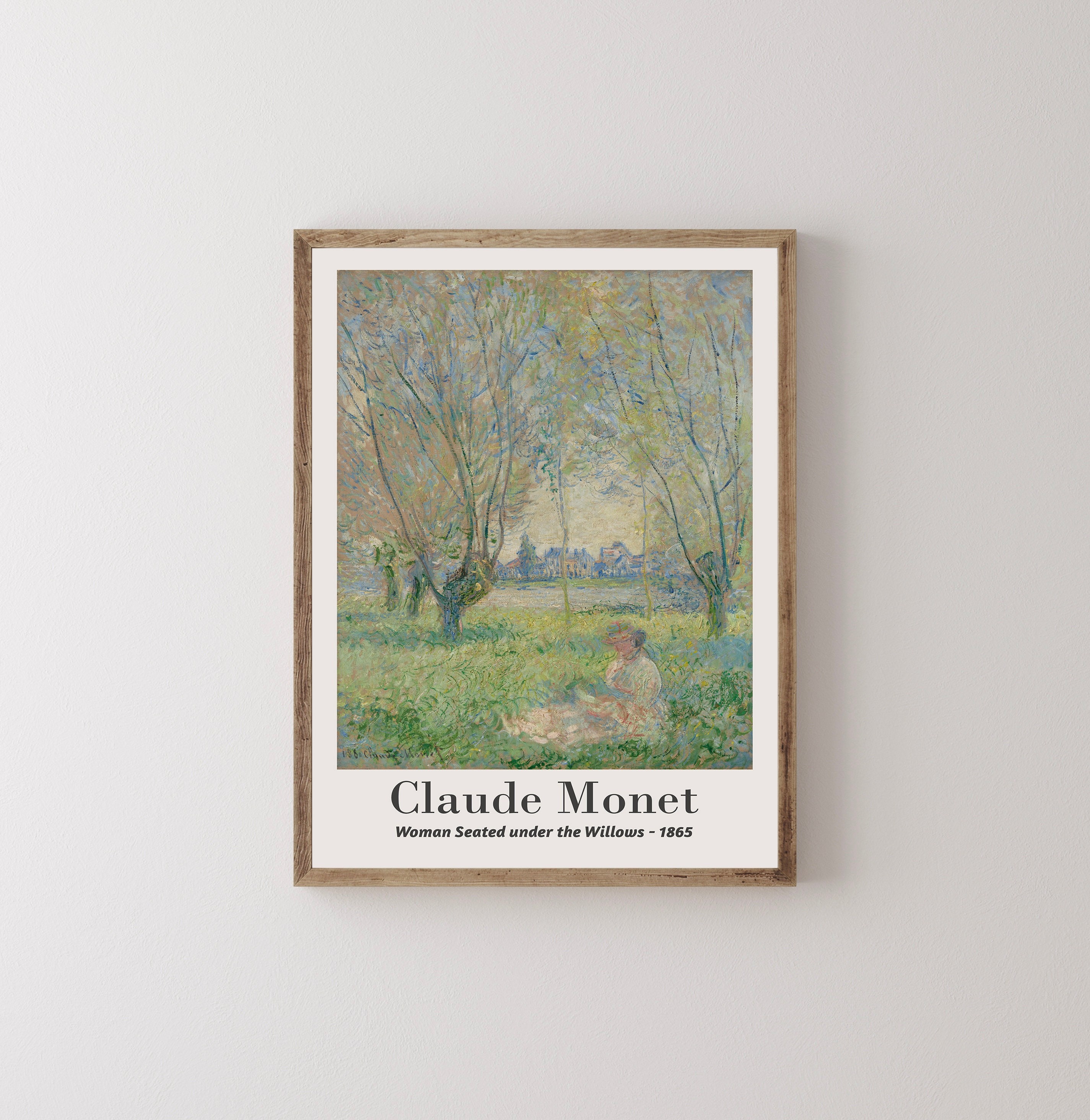 Claude Monet Poster Set of 3, Monet Prints, Vintage Oil Paintings ...