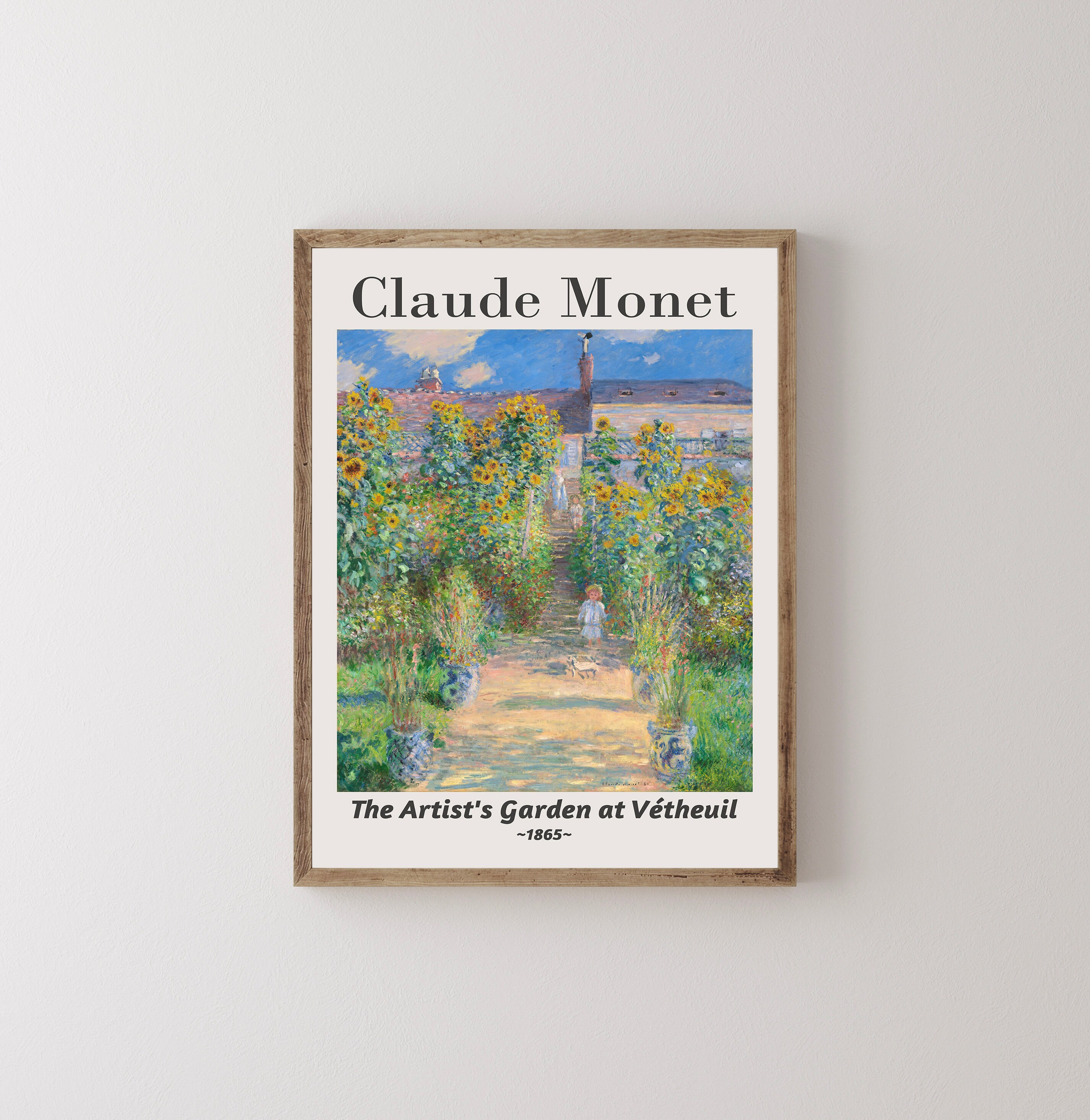 Claude Monet Poster Set of 3, Monet Prints, Vintage Oil Paintings ...