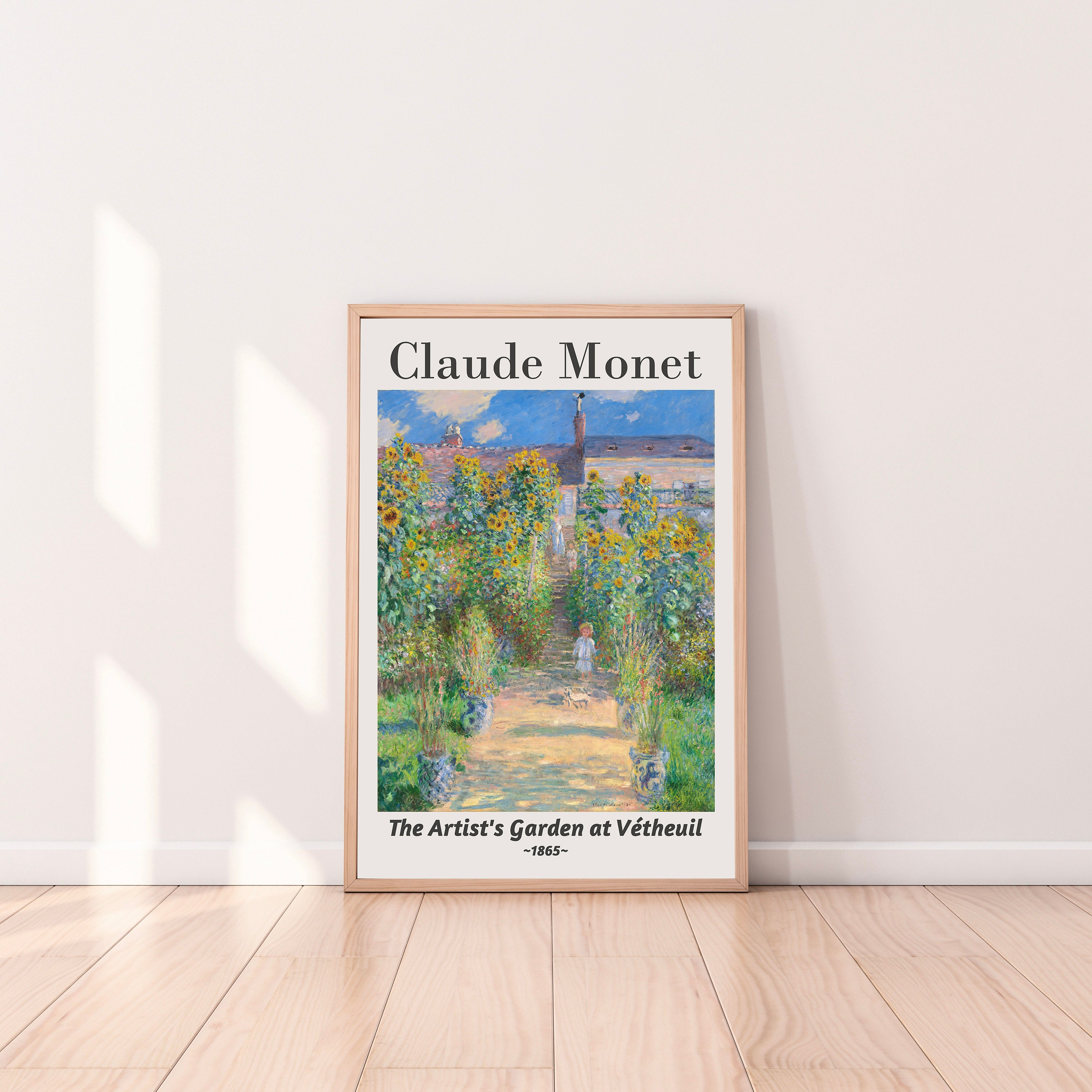 Claude Monet Poster Set of 3, Monet Prints, Vintage Oil Paintings ...