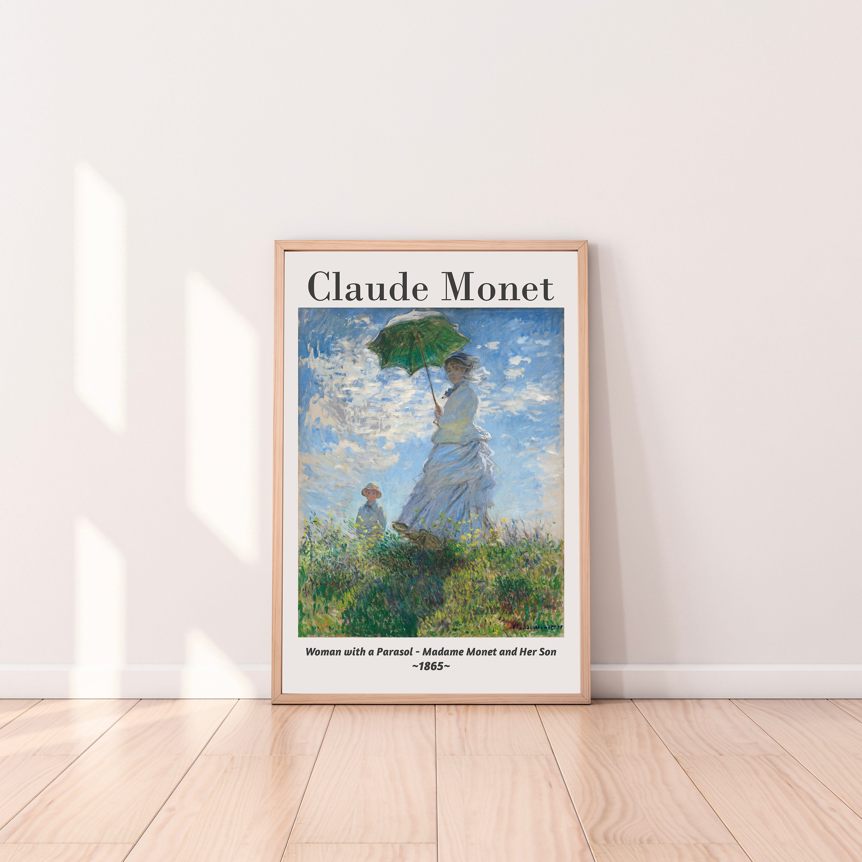 Claude Monet Poster Set of 3, Monet Prints, Vintage Oil Paintings ...