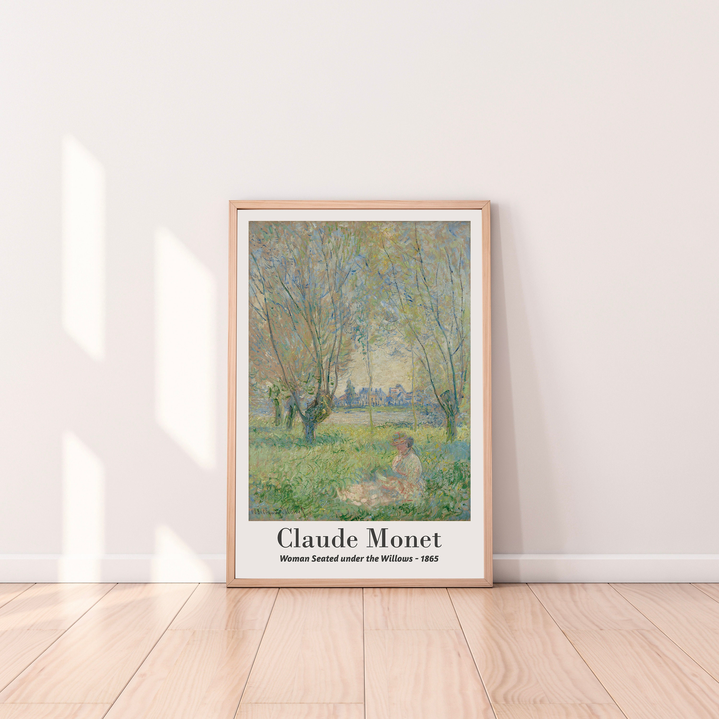 Claude Monet Poster Set of 3, Monet Prints, Vintage Oil Paintings ...