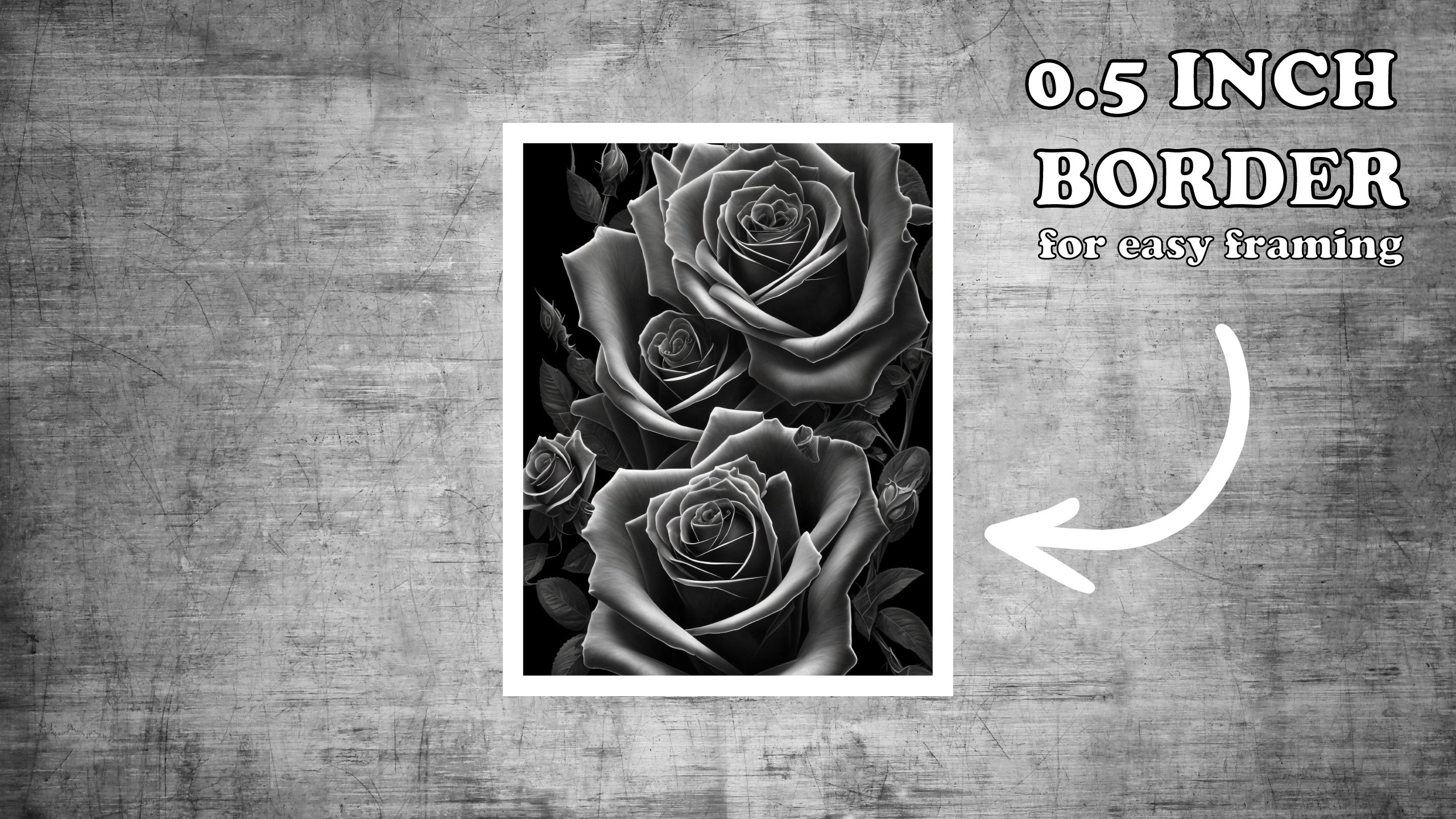 Black Rose Print, Black Rose Wall Art, Black Rose Wall Decor, Gothic ...