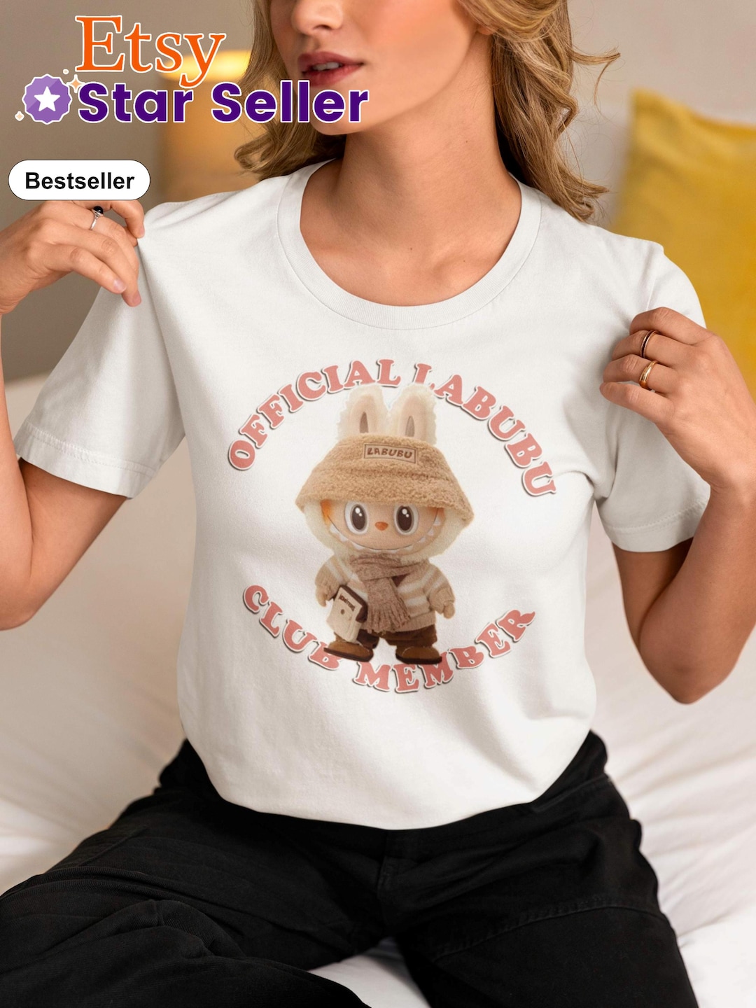 Labubu Shirt, Labubu the Monsters Shirt, Cute Monster Trend Plush ...