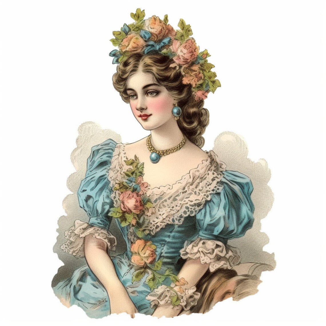 16 Victorian Ladies Portraits Atc Cards Printable Instant - Etsy
