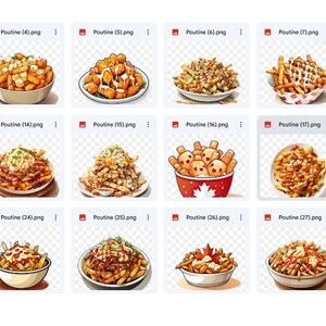 Poutine Canada Fast Food, Canadian Souvenir, Fast Food PNG SVG ...