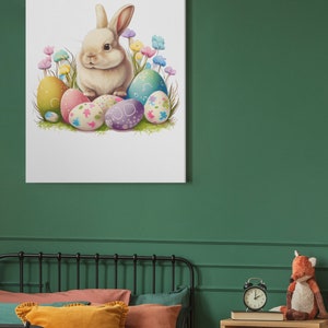 Cottagecore Easter Bunny Clipart Bunny Illustrations Cottagecore Bunny ...