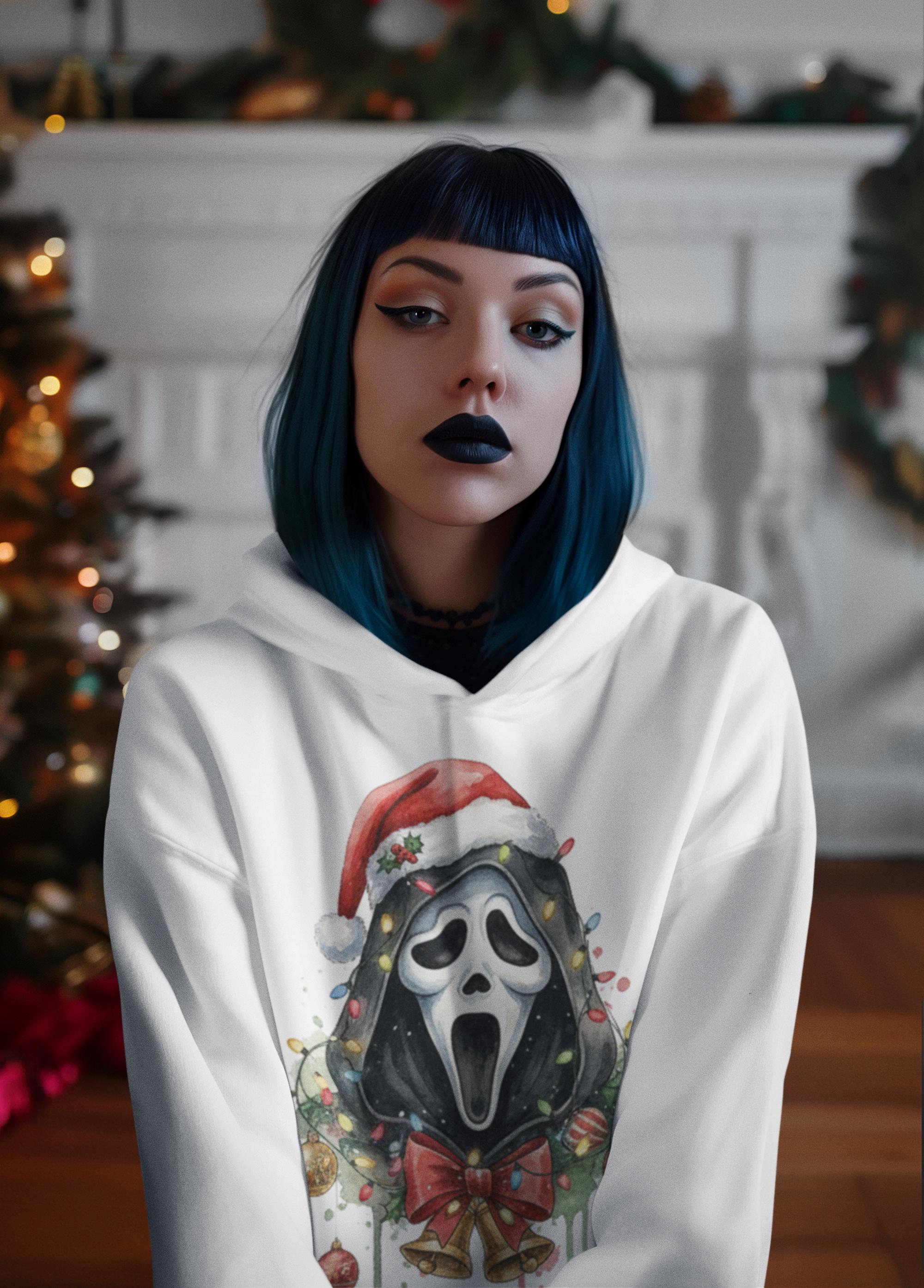 Horror Christmas Clipart PNG Bundle | Scary Movie Characters (digital ...