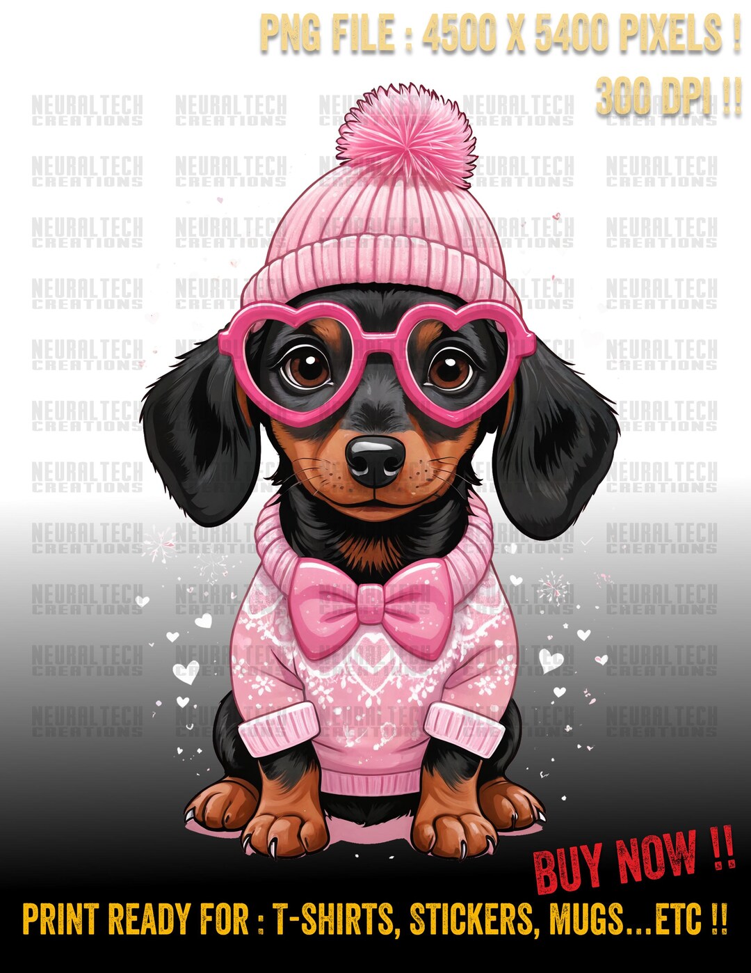 Valentine Dachshund Dog, Sausage Dog Png, Valentine's Day Dog Mom Png ...