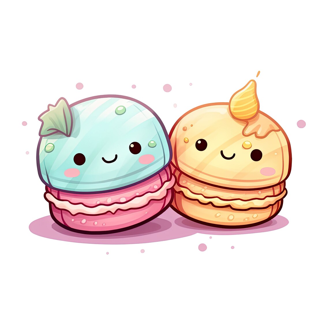 Kawaii Sweet Food Clipart | Cute Sweet Treats Clipart | Cute Graphics ...
