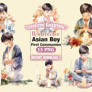 First Communion PNG Clipart | Watercolor First Communion | First ...