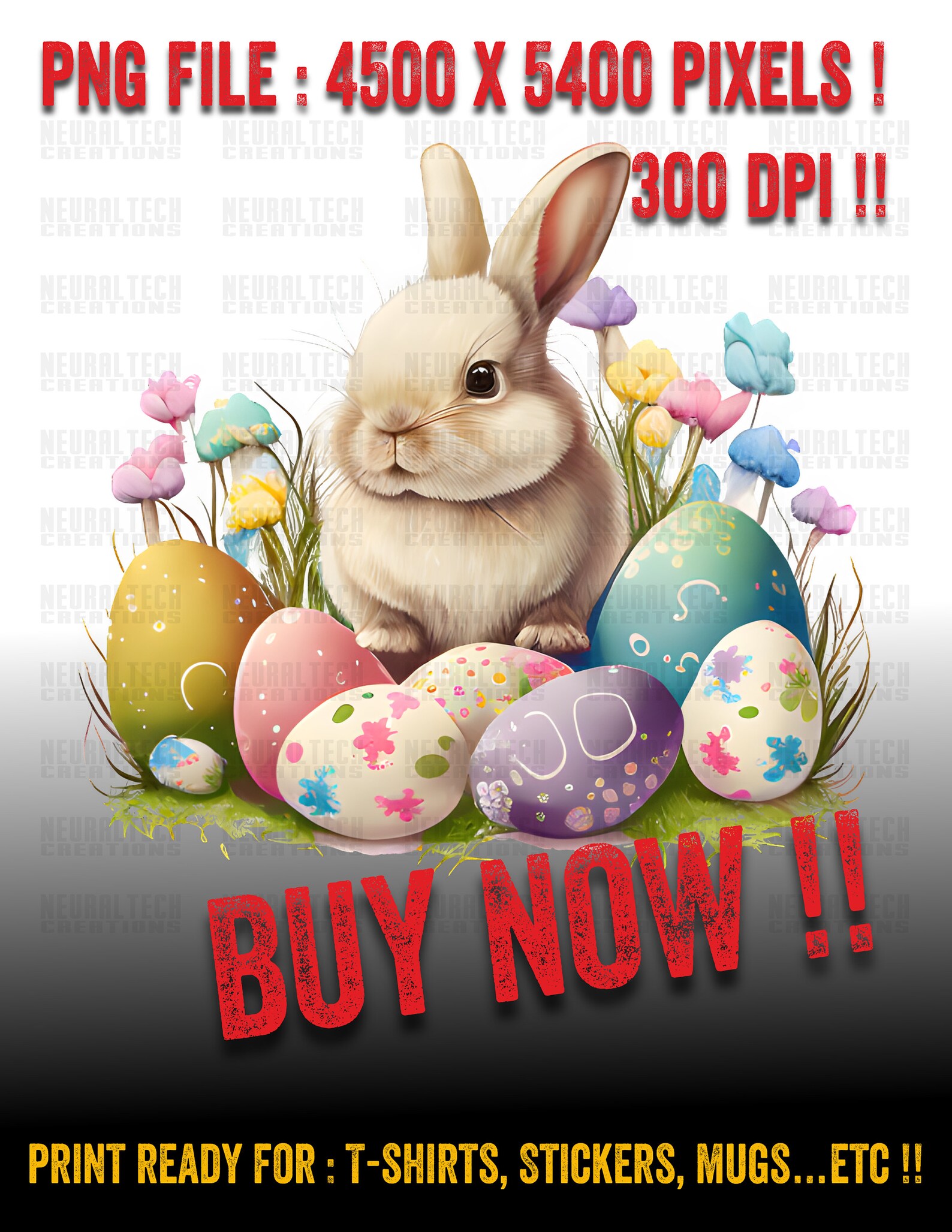 Cottagecore Easter Bunny Clipart Bunny Illustrations - Etsy