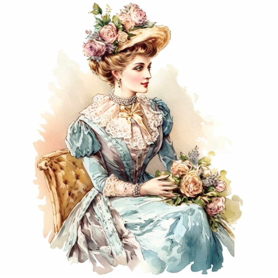 16 Victorian Ladies Portraits Atc Cards Printable Instant - Etsy