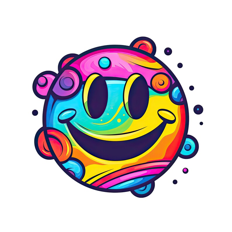 Smiley Face Svg, Daisy Flower Svg, Smiley Svg, Drippy Smiley Svg ...