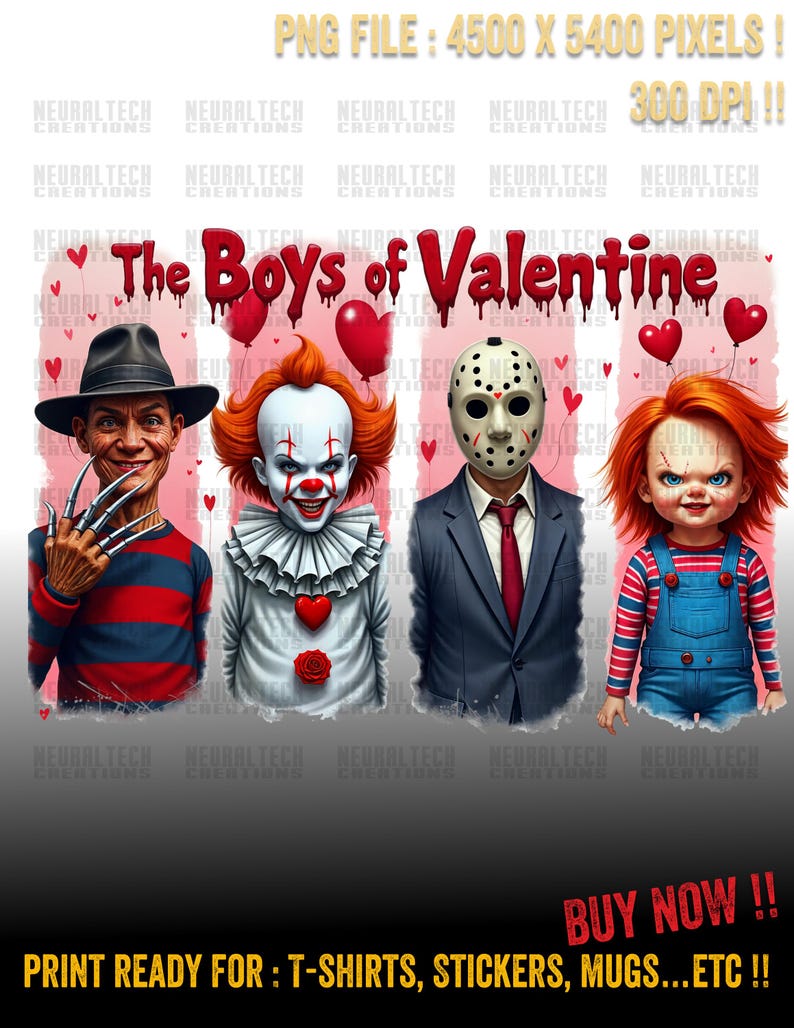 Horror Valentine Png, Horror Cupid Png, Valentine Horror Movie Png, Be ...