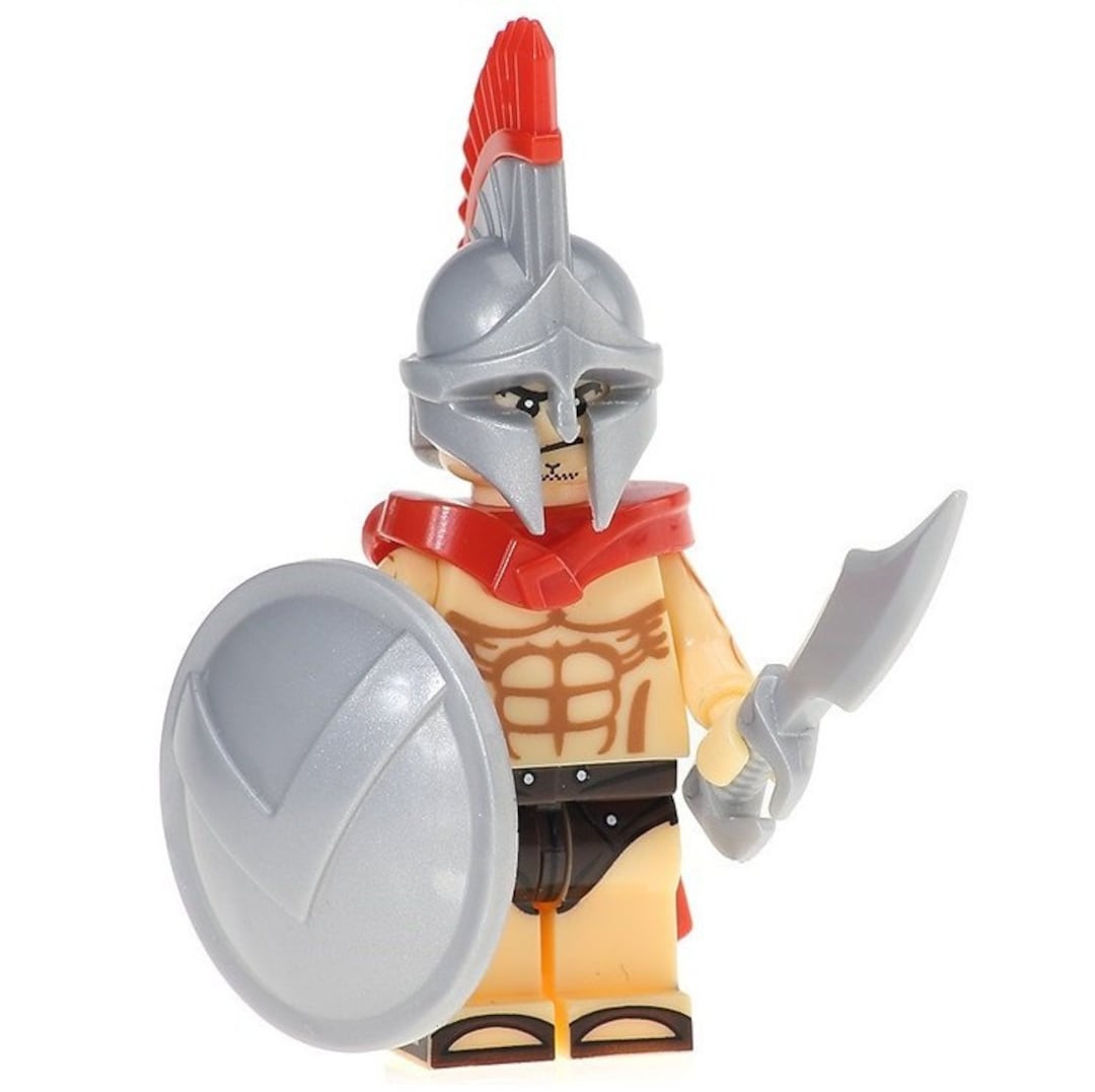 Minifigure Spartan Warrior From the 300 Spartans Building - Etsy