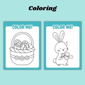 50 Activity Pages - Mazes, Coloring, Numbers - KDP Ready, Editable ...