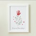 BUNDLE Handprint Craft Art, Printable Mothers Day, for Mom or Grandma ...